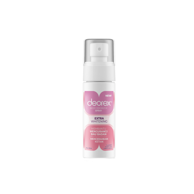 Promo Body Odorizer Spray Extra Whitening 60ml FREE ONGKIR