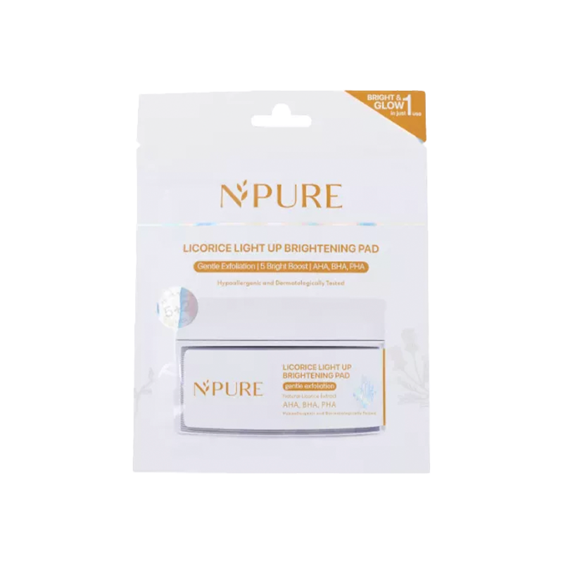 Promo Licorice Light Up Brightening Pad Ziplock FREE ONGKIR